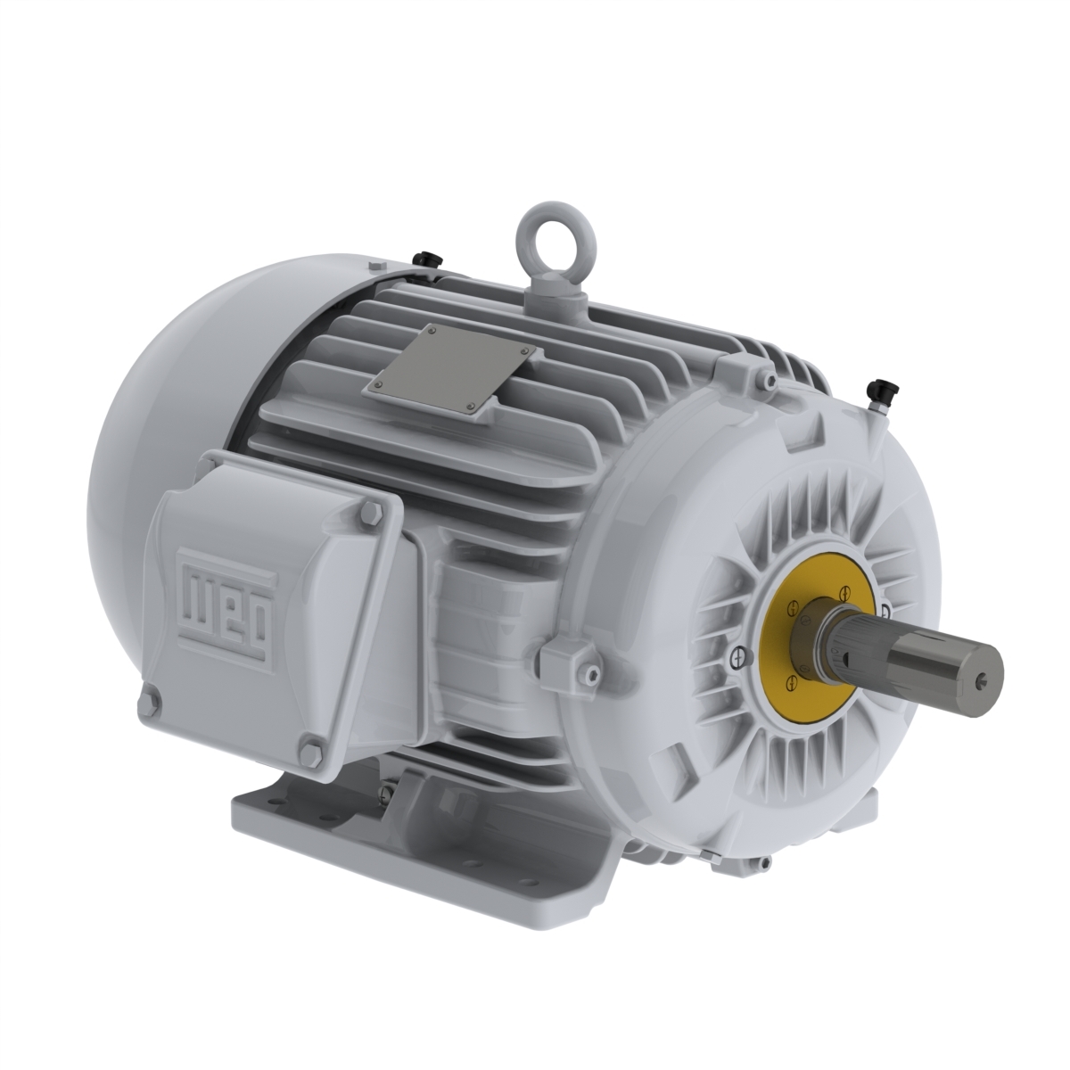 W22 IEEE 841 NEMA Premium Efficiency 10 HP 4P 213/5T 3Ph 575 V 60 Hz IC411 - TEFC - Foot-mounted ...