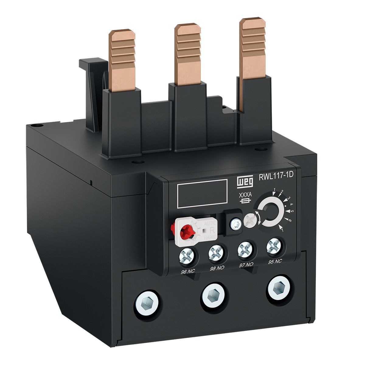 OVERLOAD RELAY RWL117-1D3-U112 3 poles 90-112 A for CWL110 | Thermal ...