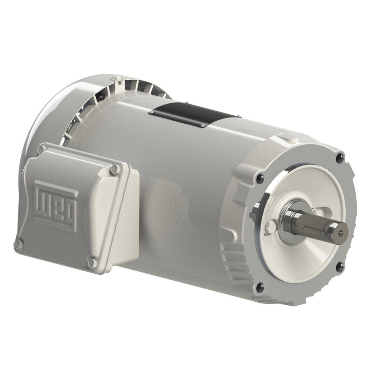 ROLLED STEEL Premium Efficiency 0.5 HP 4P 56C 3Ph 208-230/460 V 60 Hz IC410 - TENV - Footless ...