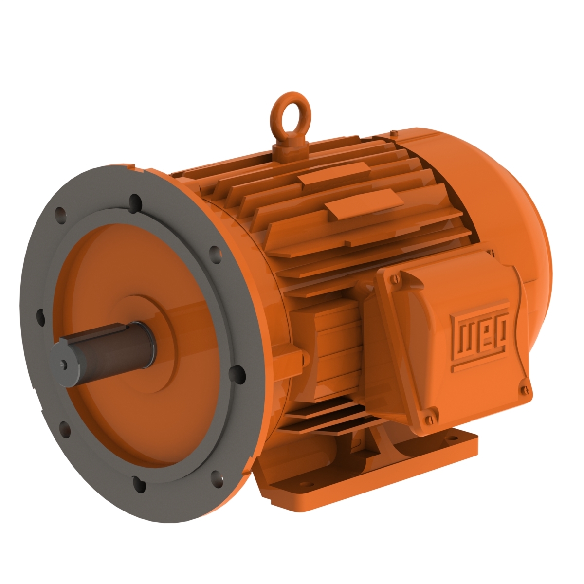 W22 Mining IE3 1.1 kW 4P 90S 3Ph 220-230-240/380-400-415//460 V 50 Hz IC411 - TEFC - B35R(E ...