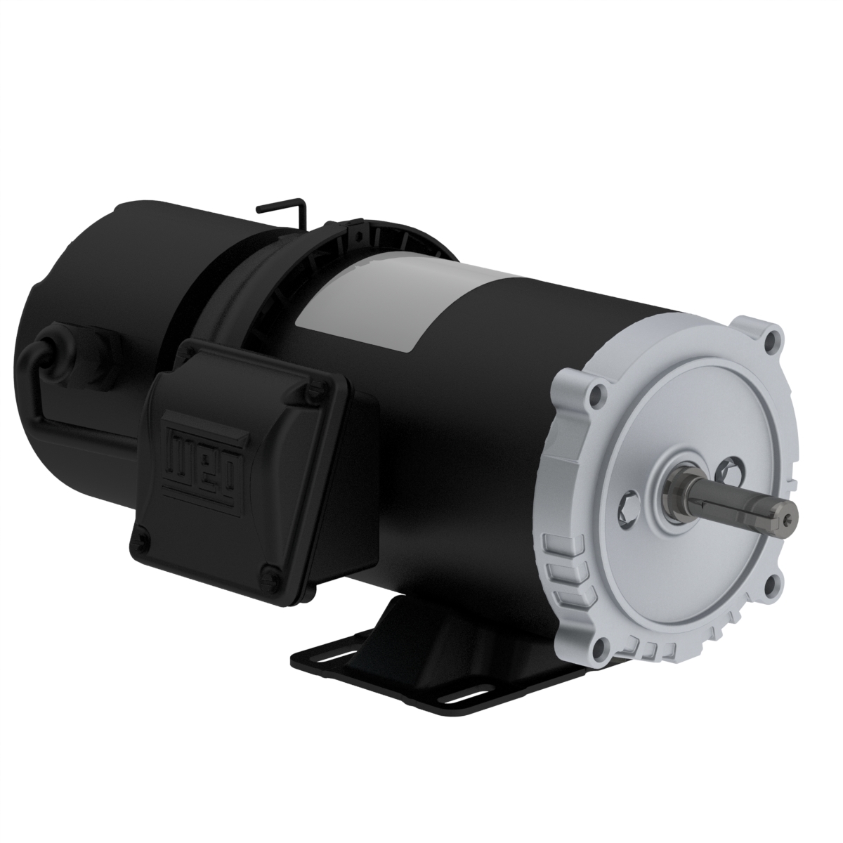 ROLLED STEEL Premium Efficiency 1 HP 4P 56C 3Ph 230/460//190-220/380 ...