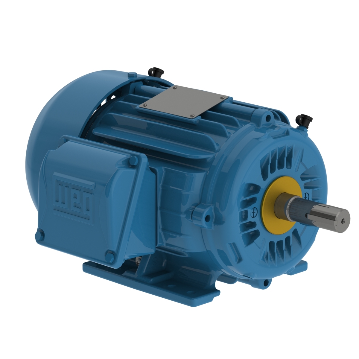 W22 IEEE 841 NEMA Premium Efficiency 1 HP 2P 143/5T 3Ph 575 V 60 Hz IC411 - TEFC - Foot-mounted ...