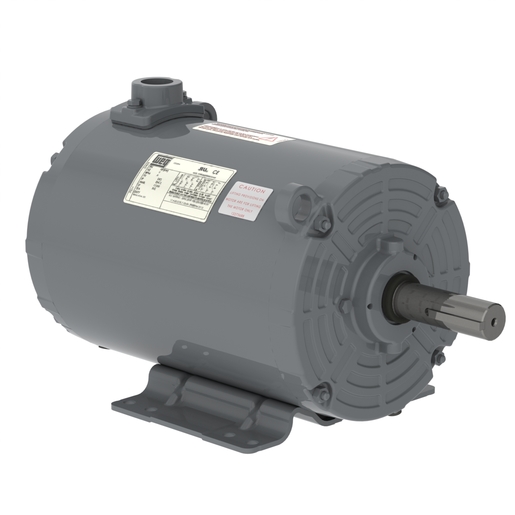 ROLLED STEEL Standard Efficiency 5.0-7.5 HP 2P 182/4TZ 3Ph 208-230/460 ...