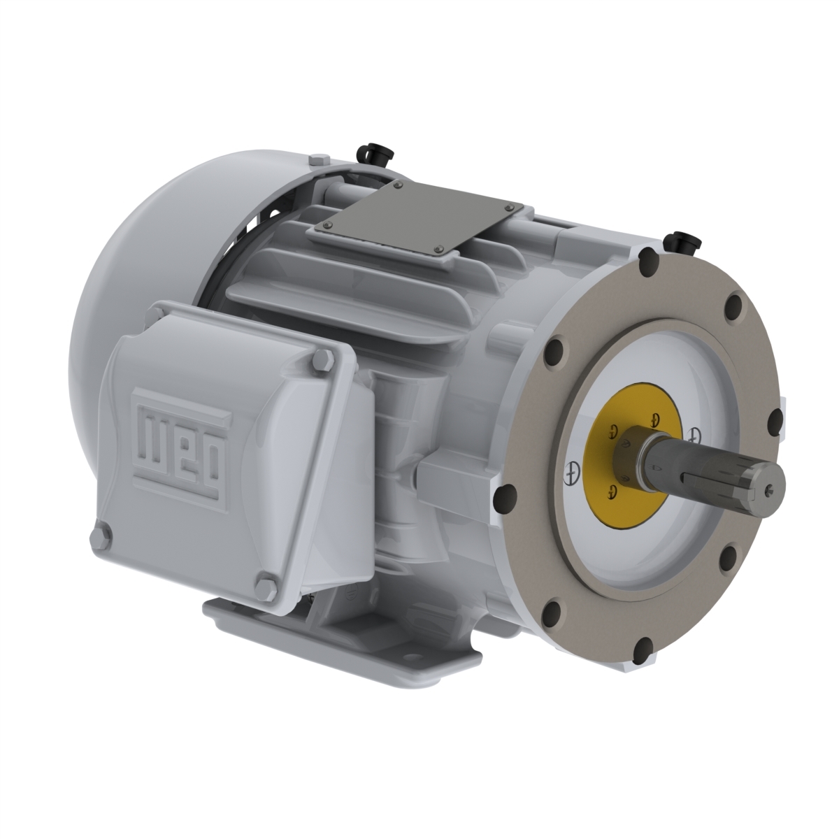 W22 IEEE 841 NEMA Premium Efficiency 1 HP 4P 143TC 3Ph 575 V 60 Hz ...