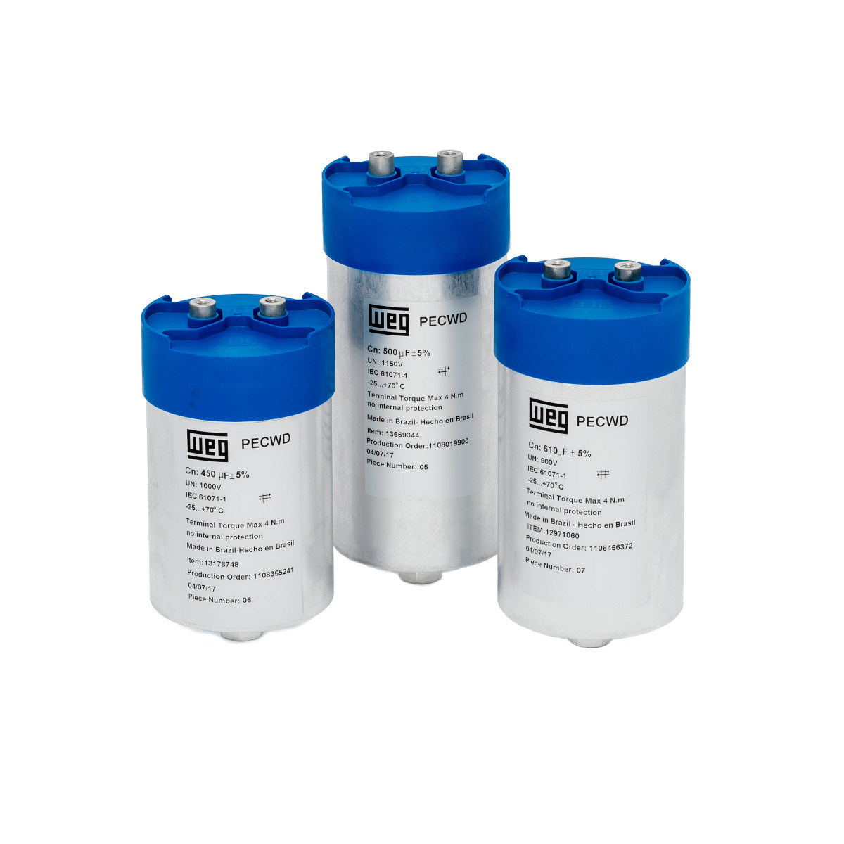 CAPACITOR PECWD 610 P090 R F6 WDC | Capacitores para Eletrônica de ...