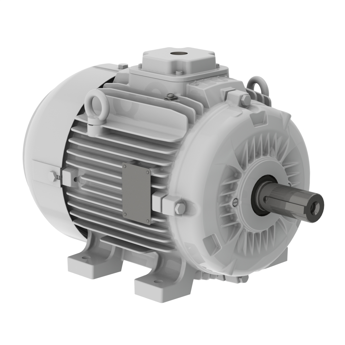 VENTILACAO W22 IE3 7.5 kW 4P 132M 3F 380-400-415/660-690//460 V 50 Hz IC411 - TEFC - B3T | 400°C ...