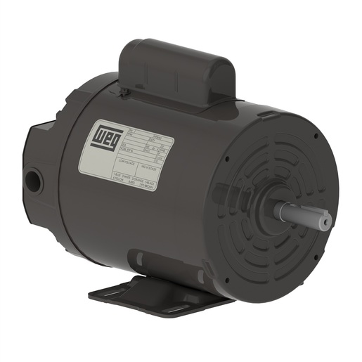 Motor 0.167 HP 2P 56 1Ph 220-240 V 50 Hz IC01 - ODP - Foot-mounted ...