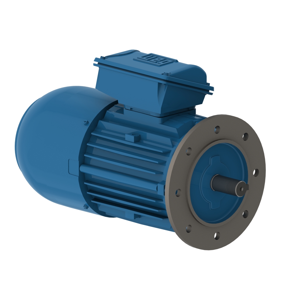 W22 Brake Motor IE1 7.5 kW 4P 132M 3Ph 380-400-415/660-690//460 V 50 Hz ...