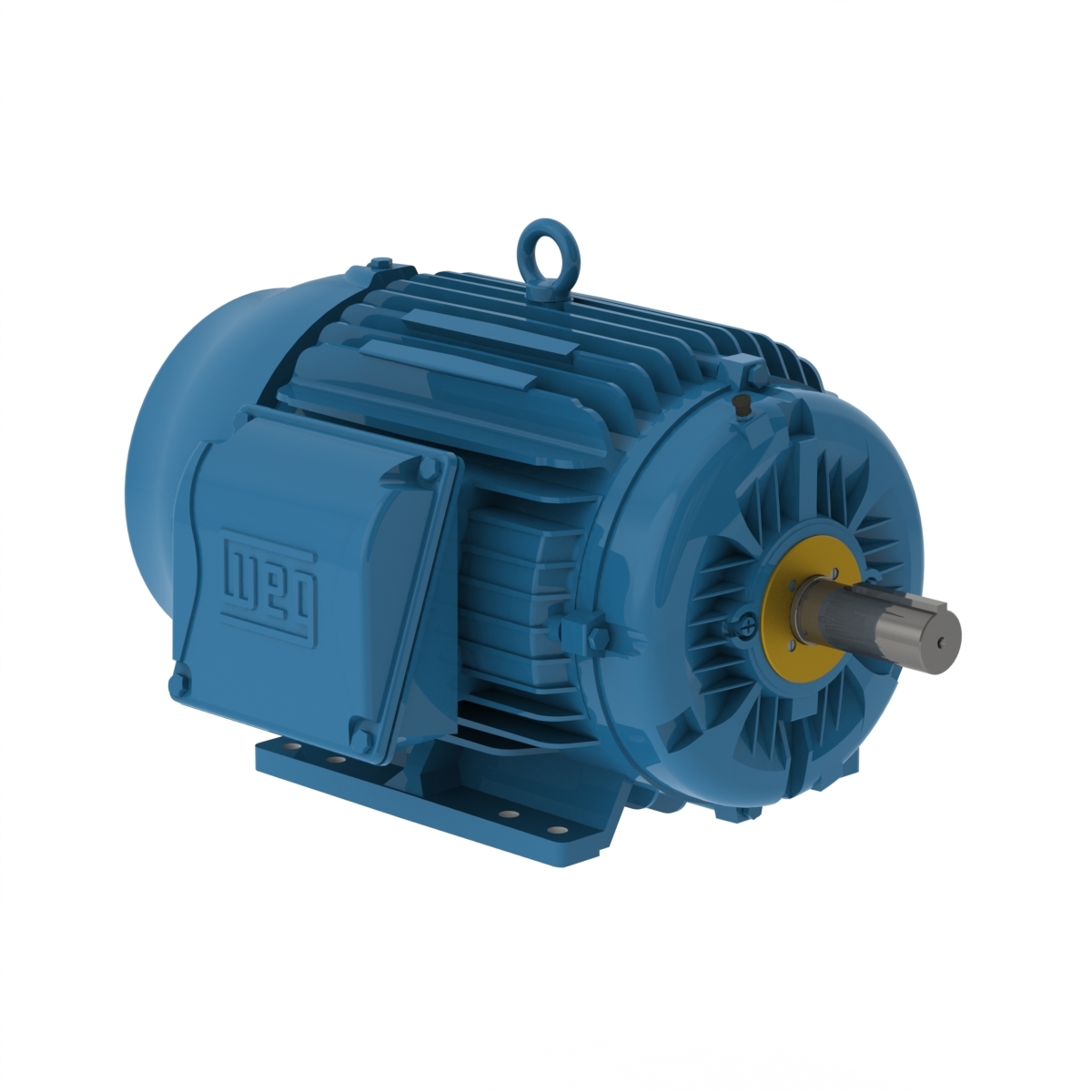 W22 IEEE 841 NEMA Premium Efficiency 10 HP 6P 254/6T 3Ph 460 V 60 Hz IC411 - TEFC - Foot-mounted ...